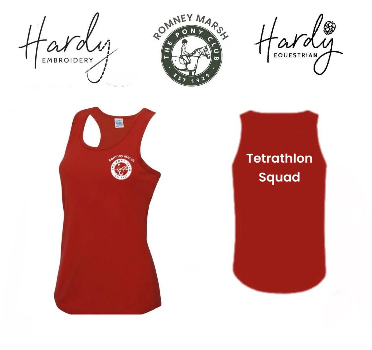 Hardy Equestrian: Romney Marsh Pony Club Tetrathlon Vest – Hardy Equestrian